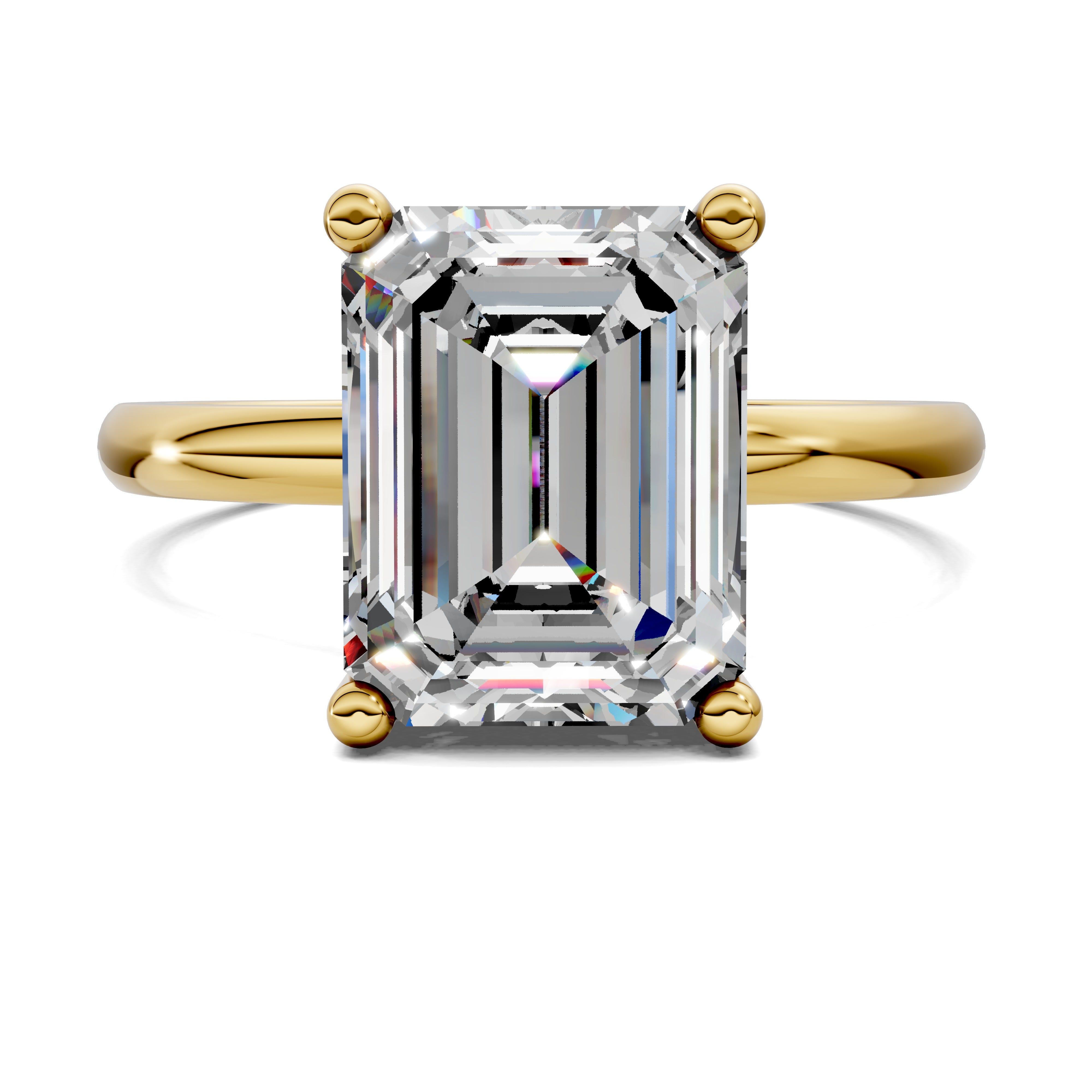 Nicole Classic Solitaire Engagement Ring – S.A.GEMS