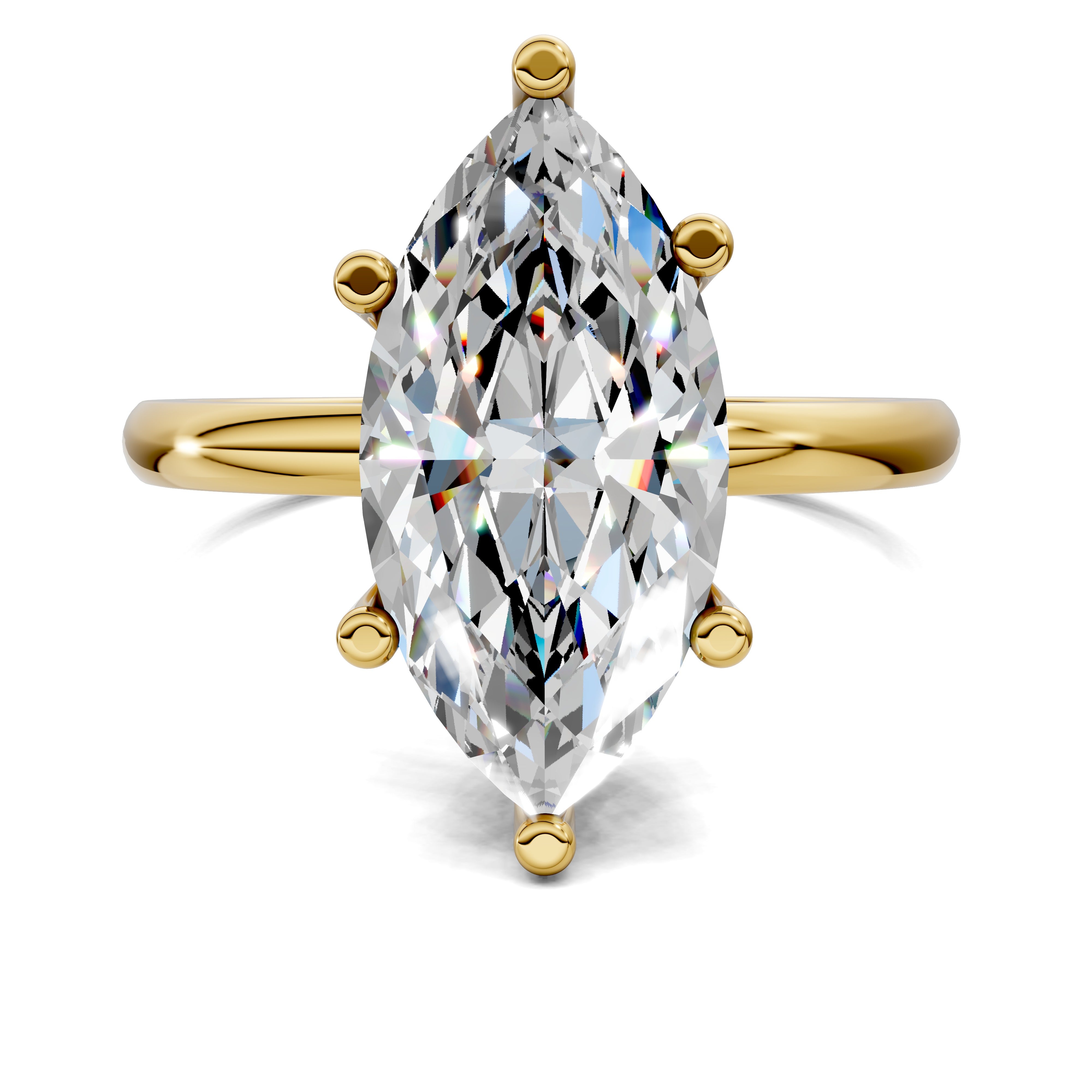 Nicole Classic Solitaire Engagement Ring – S.A.GEMS
