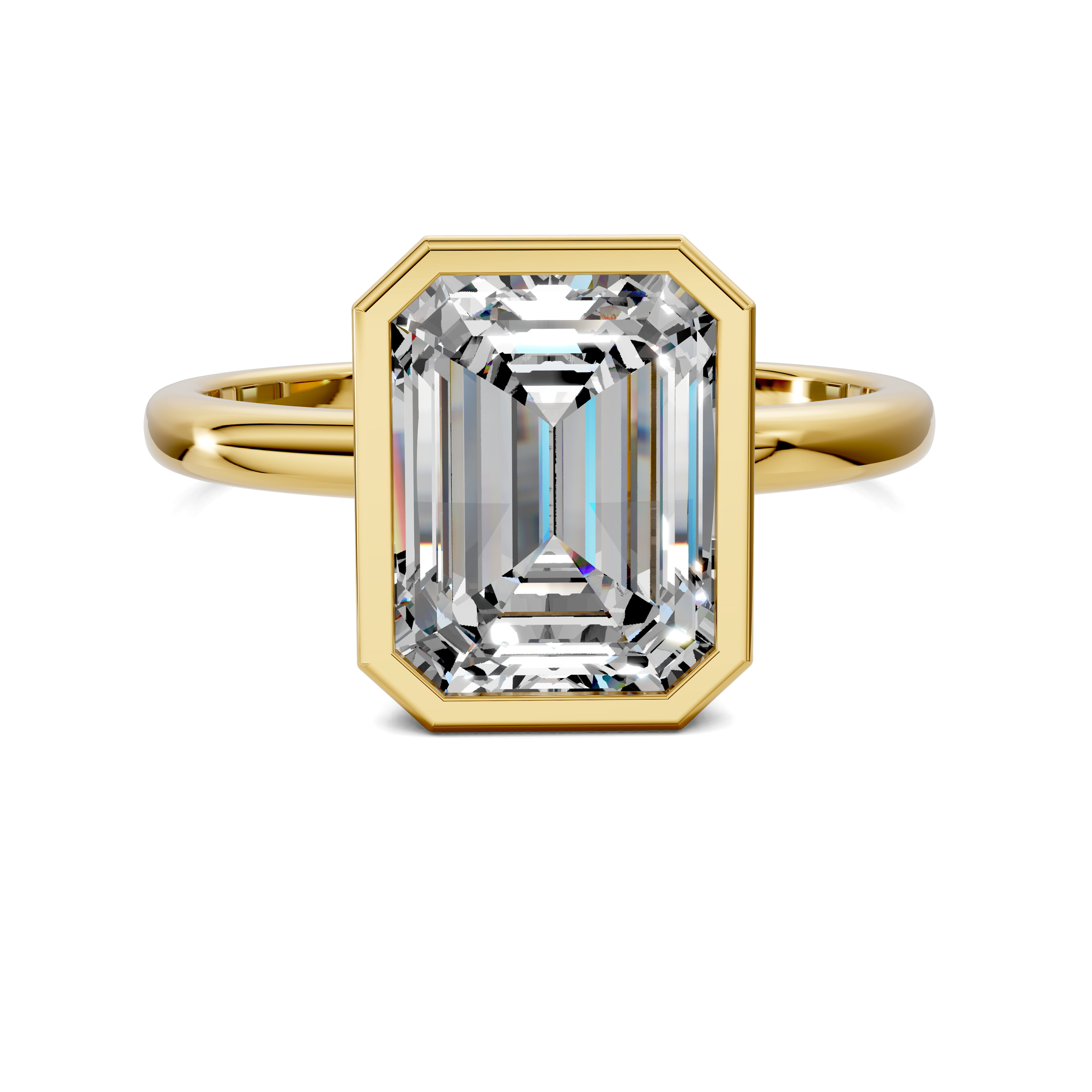 Sarah Bezel Set Engagement Ring – S.A.GEMS