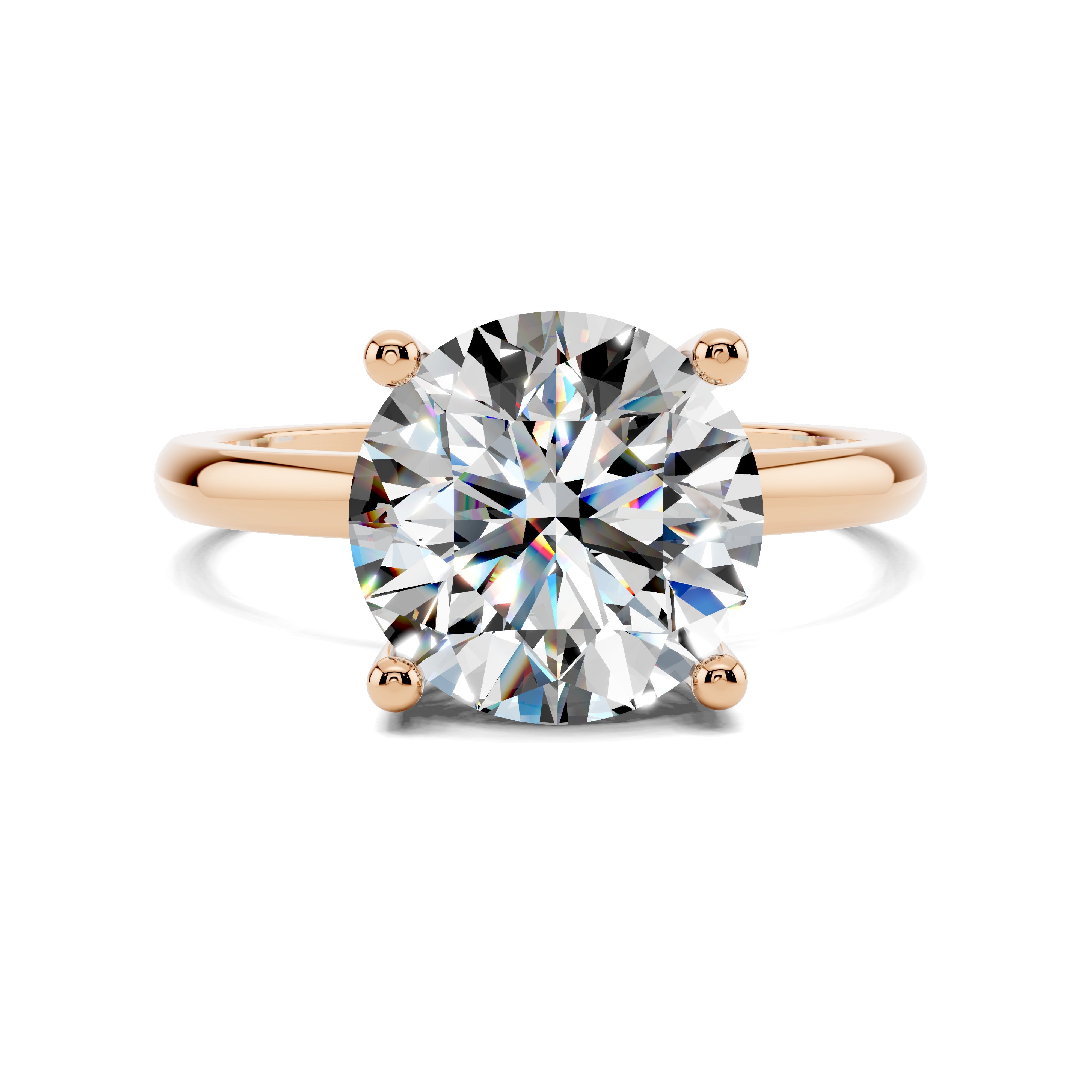 Nicole Classic Solitaire Engagement Ring – S.A.GEMS